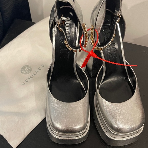 Versace | Shoes | Versace Platform Heels | Poshmark